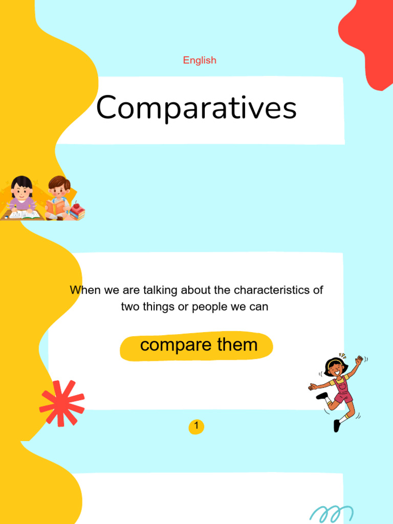 presentation comparatives | PDF