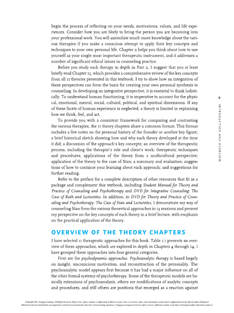 Models of Counseling | PDF