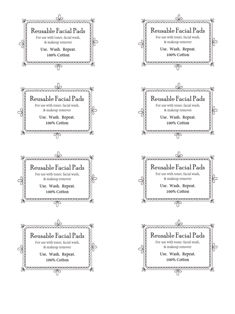 Rectangle PDF Label | PDF