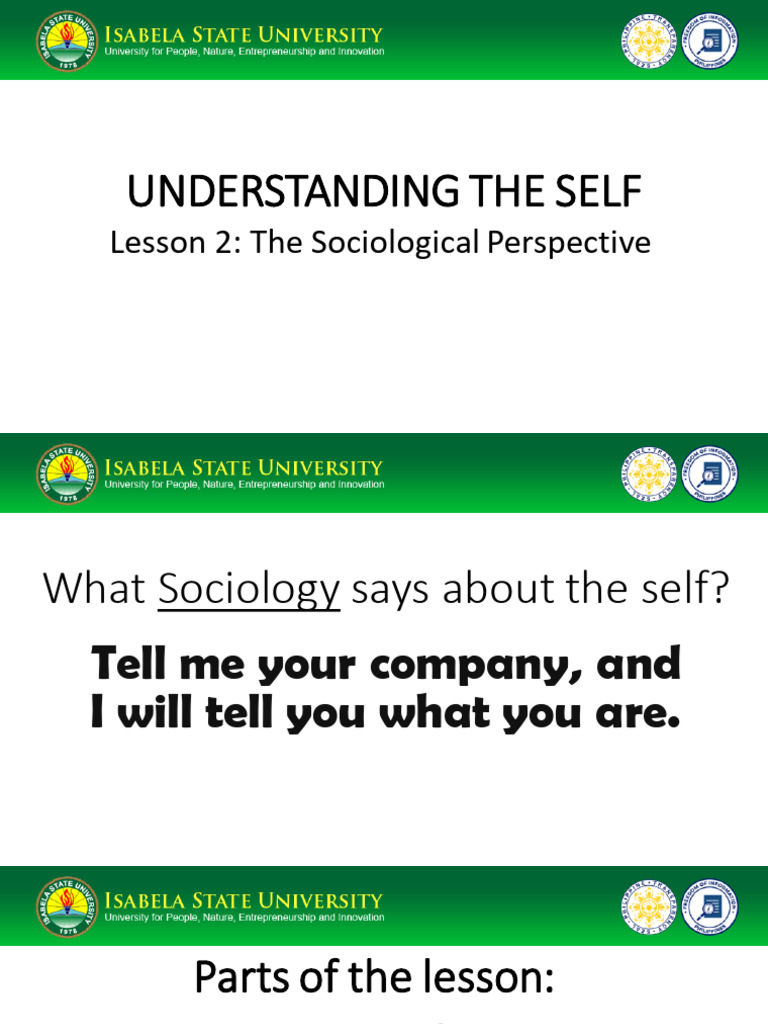 Sociological Perspectives on Self-Identity | PDF | Sociology | Cognition