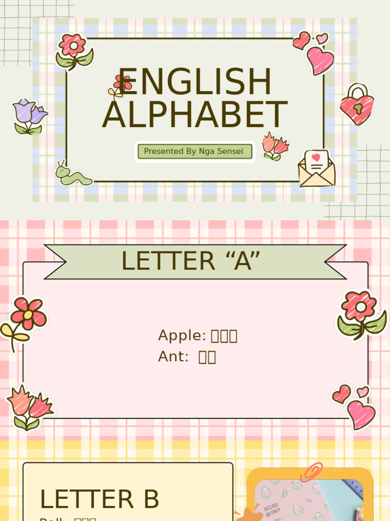 English Alphabet | PDF