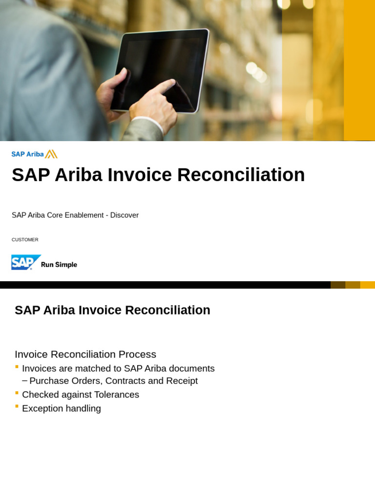 Discover - Invoice Reconciliation Overview | PDF | Invoice | Receipt