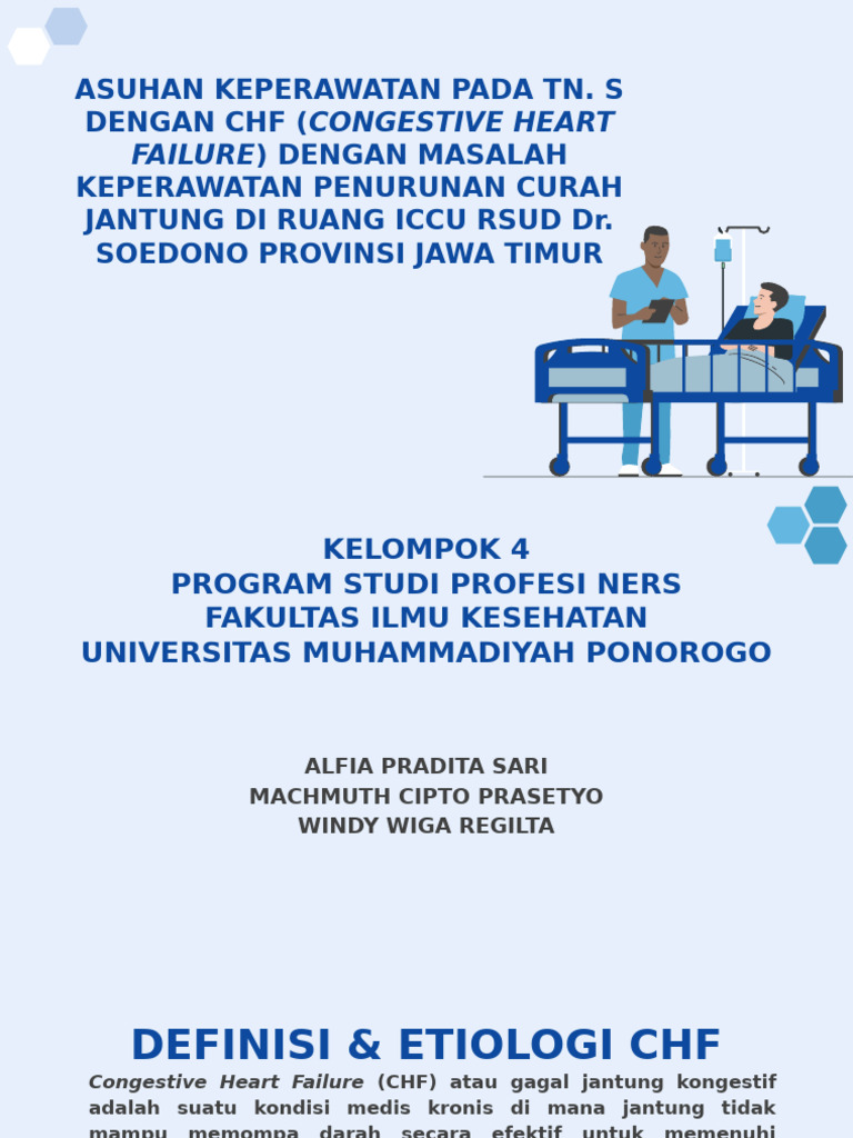 Kelompok 4 Askep Gadar Kritis Iccu CHF | PDF