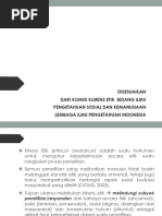 Pedoman Umum Pengusulan Klirens Etik Riset | PDF | Seni