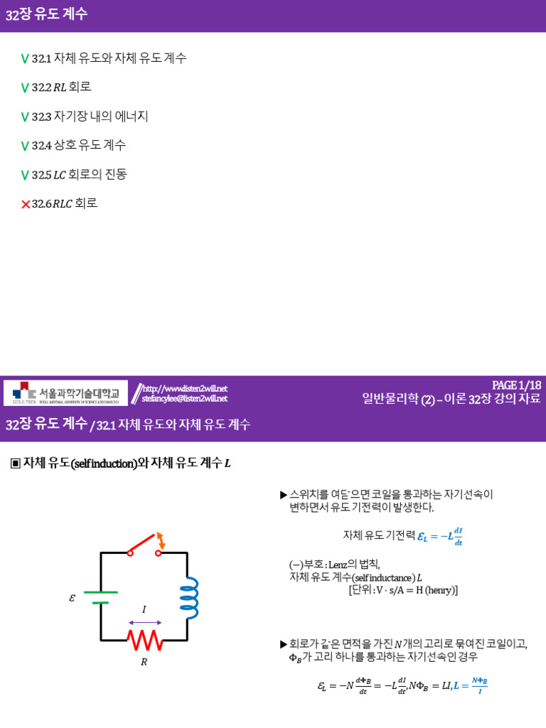 SeoulTech Physics Ch32 2 | PDF