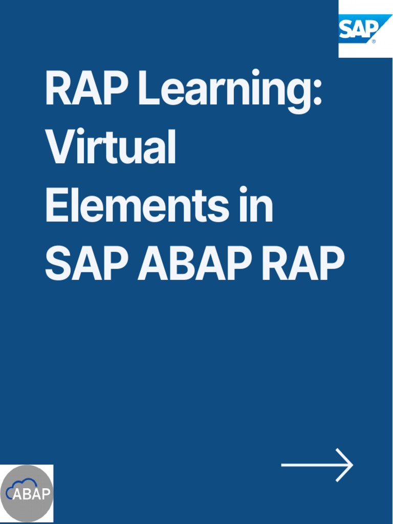 SAP RAP NEW ELEMENTS | PDF