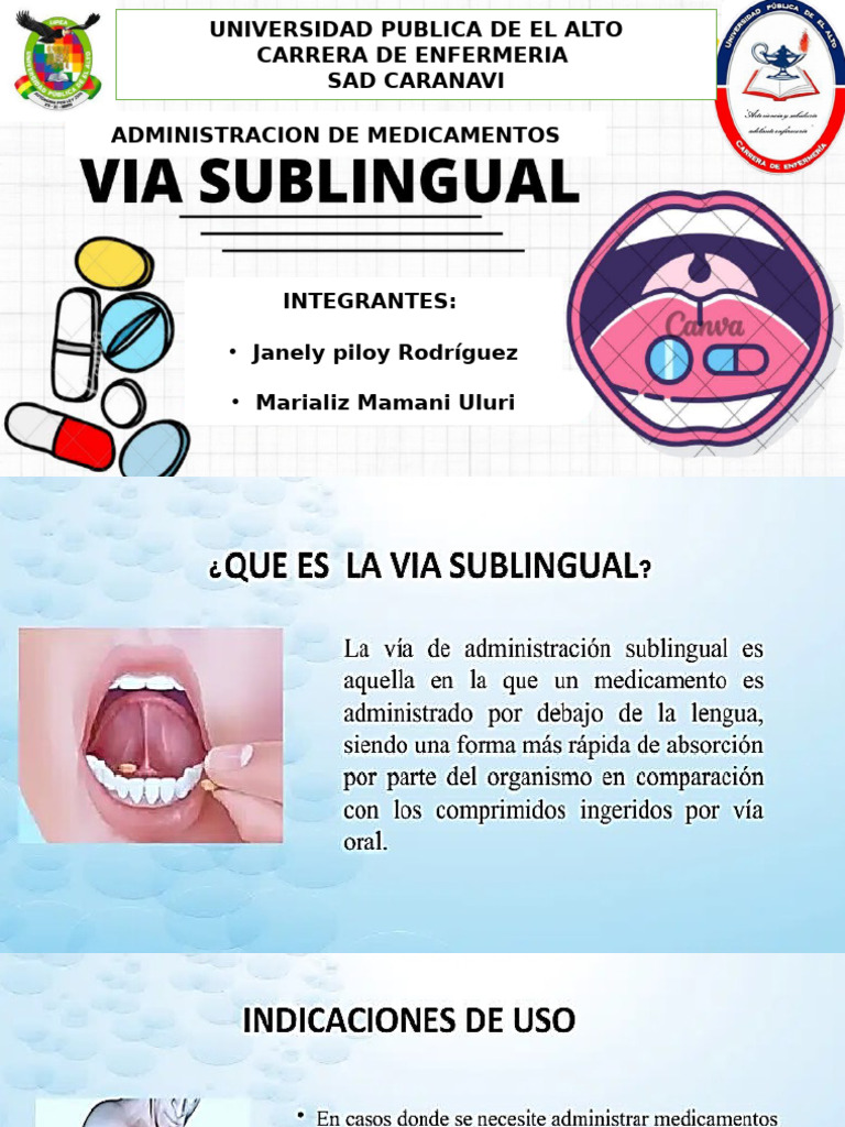 Sublingual | PDF