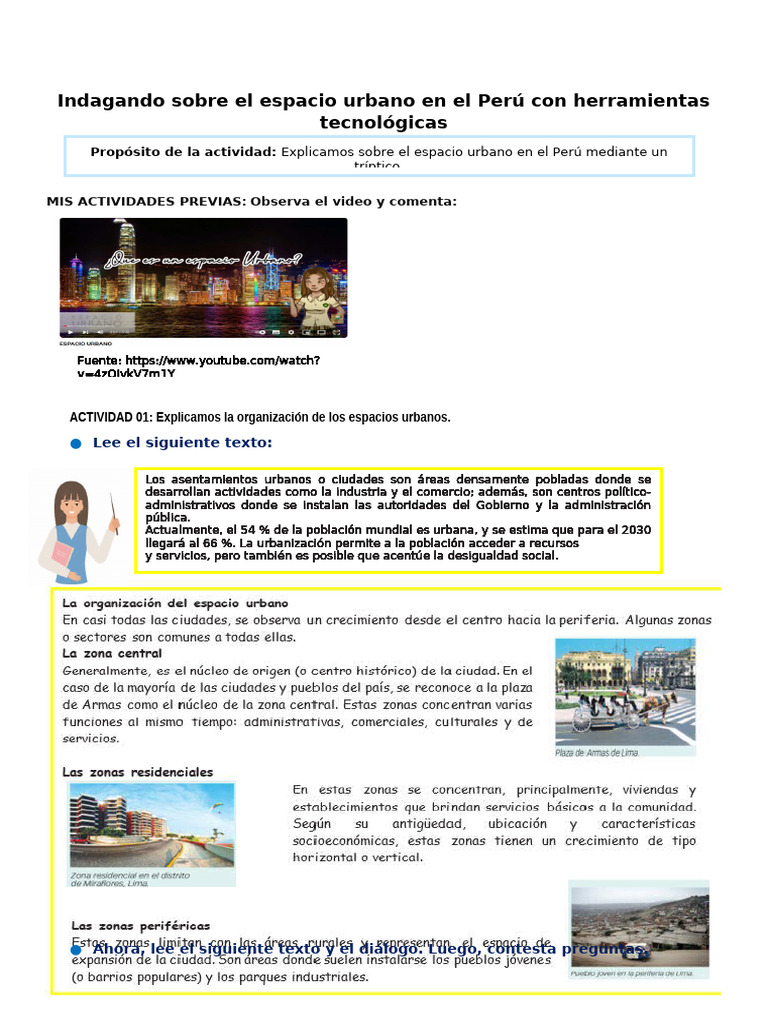 recurso 02 de cc,ss 1° | PDF | Lima | Ciudad