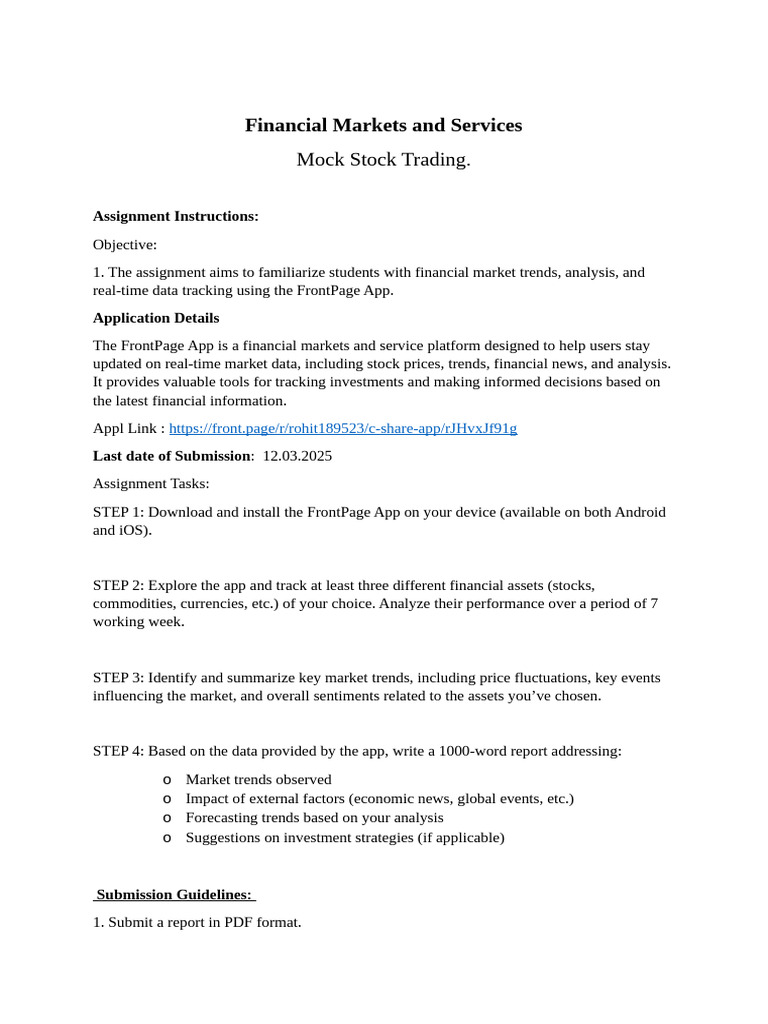 Mock Stocks.......... | PDF