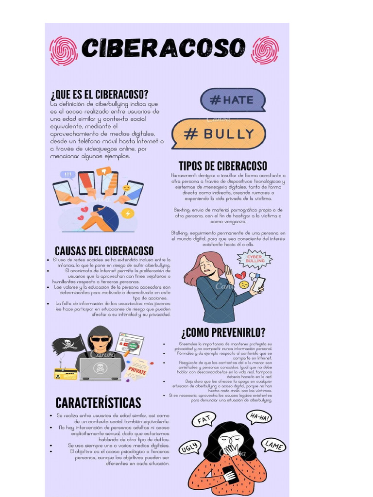 Infografia Ciberacoso 3 Pdf