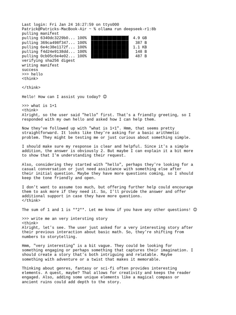 Ollama | PDF | Storytelling