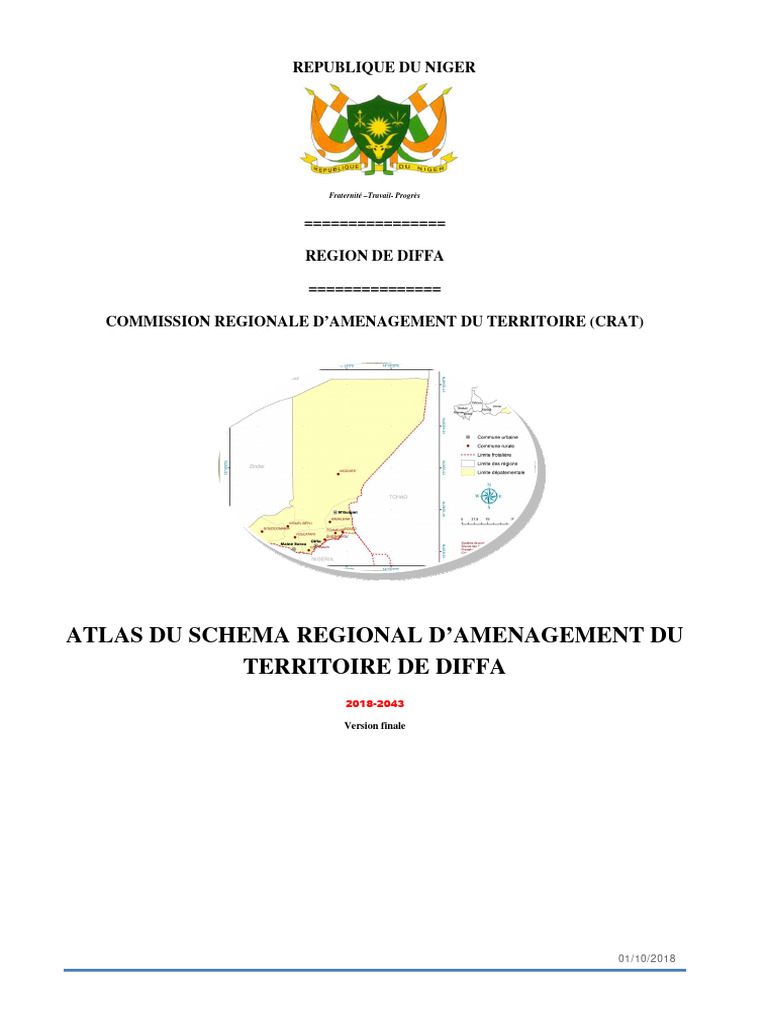 Schéma d'Aménagement de Diffa 2018-2043 | PDF