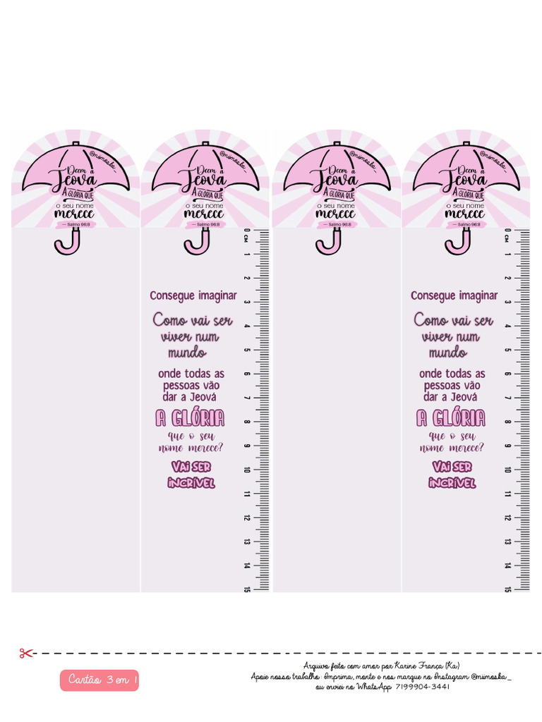 Mimo Texto Do Ano - Cartão 3 em 1 | PDF