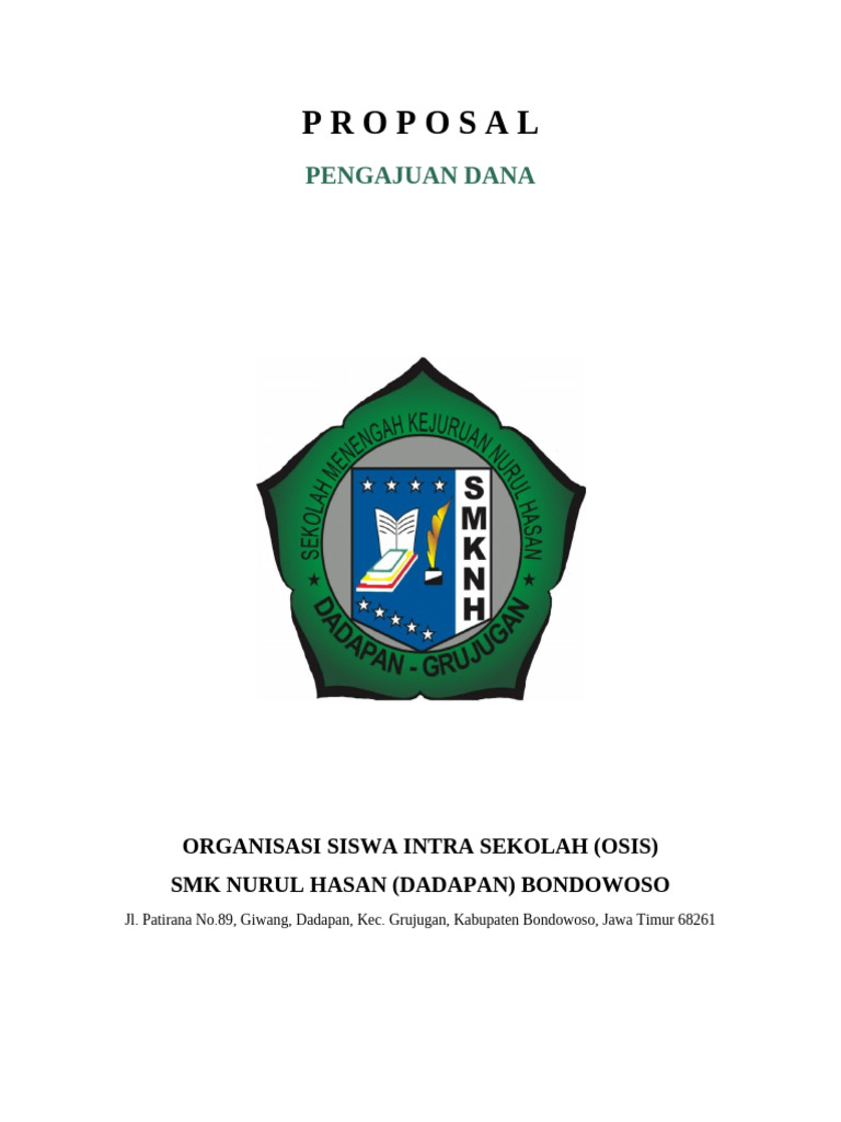 Proposal Pengajuan Dana | PDF