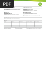 Maintenance Job Card Template | PDF