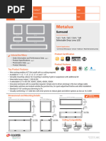 Metalux Swled Surface and Wall Led Spec Sheet | PDF | Lighting ...