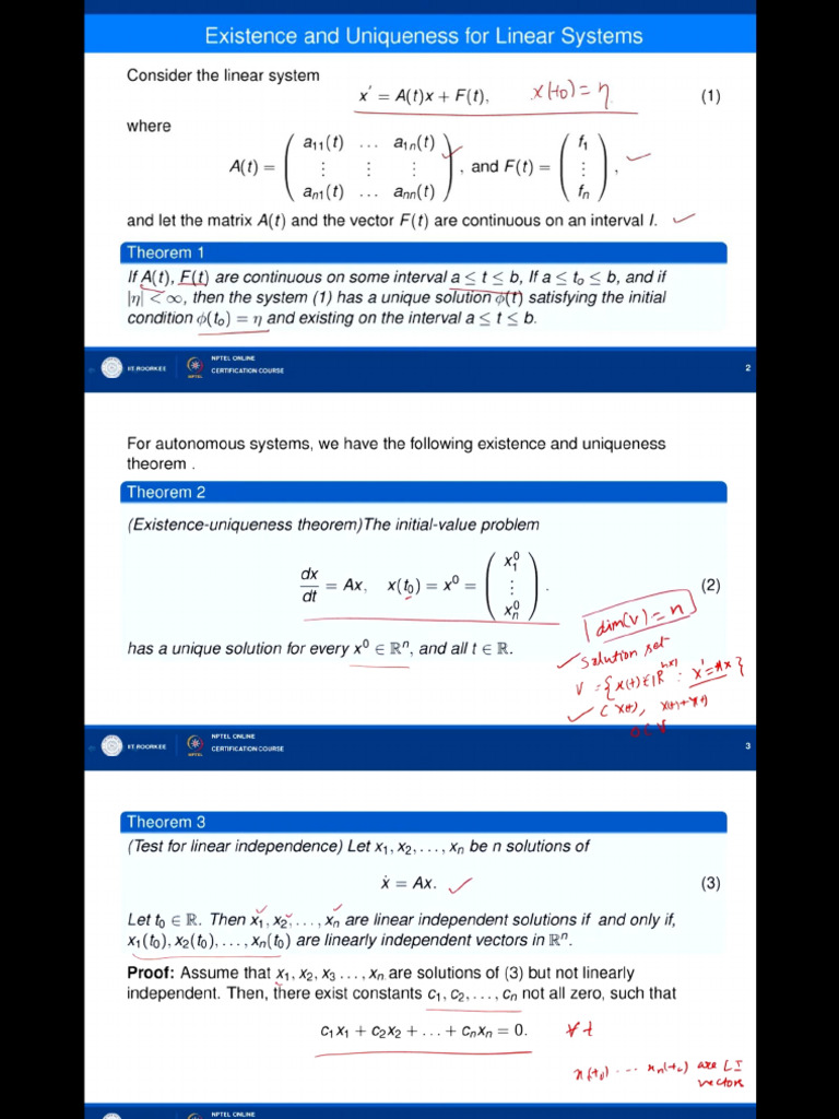 Lec 07 Solutions of Linear Systems 1 | PDF | Eigenvalues And Eigenvectors | Algebra