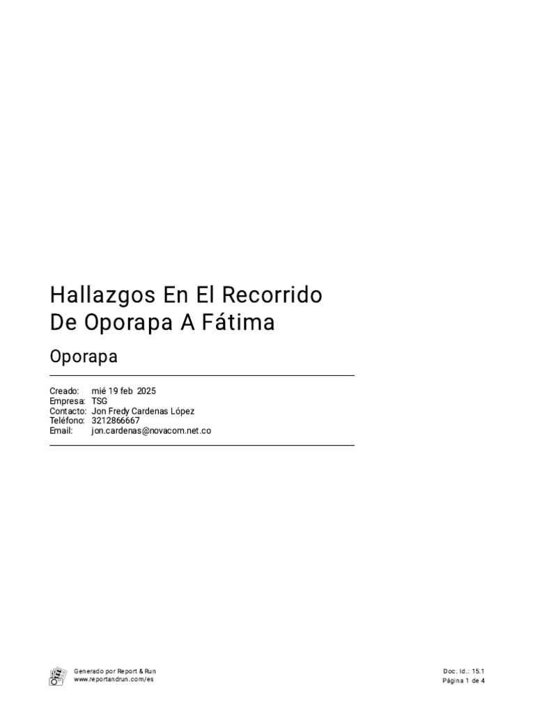 Hallazgos en El Reco - 1x1s | PDF