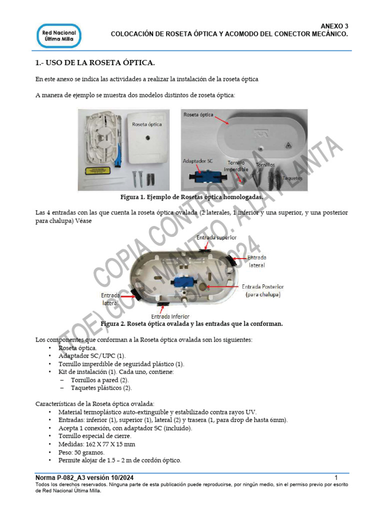 Norma P-082 - A3 Mca Ag | PDF | Conector eléctrico | Tornillo