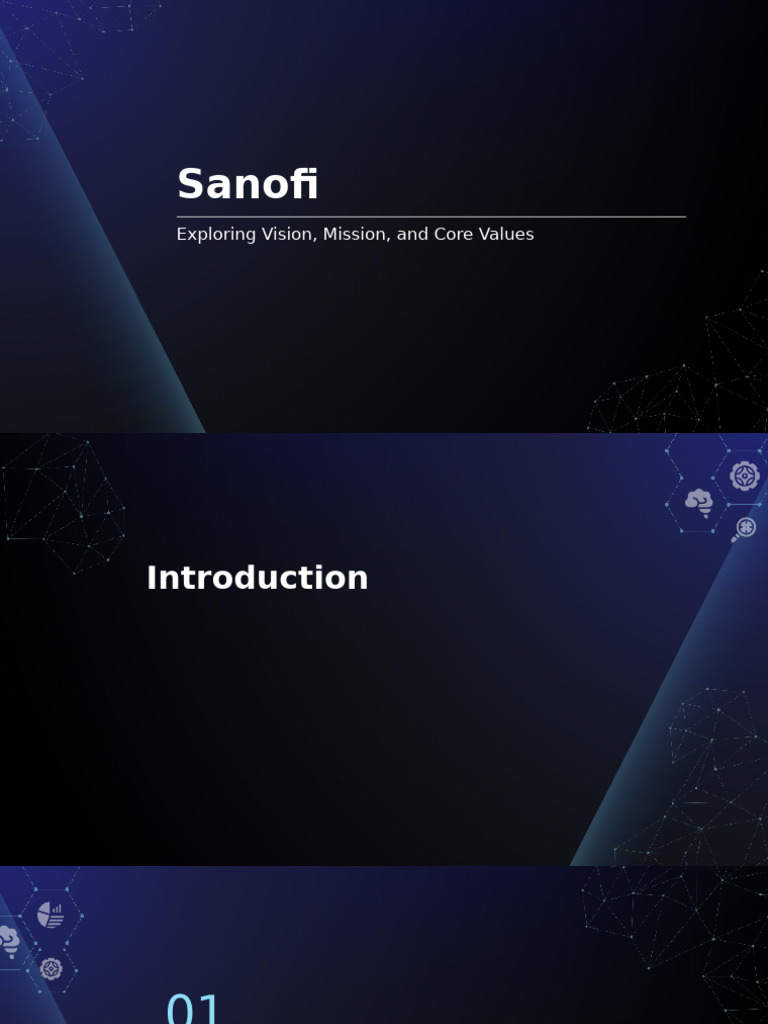 Sanofi's Vision, Mission, and Values | PDF