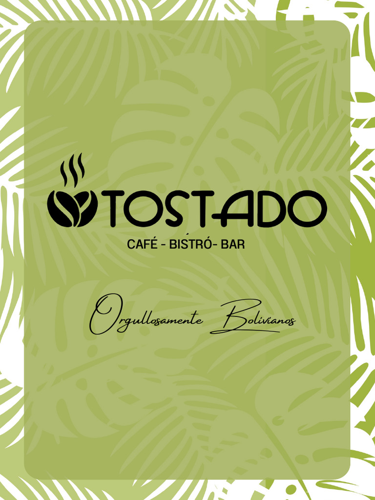 Menú Tostado | PDF | Cocina | Alimentos
