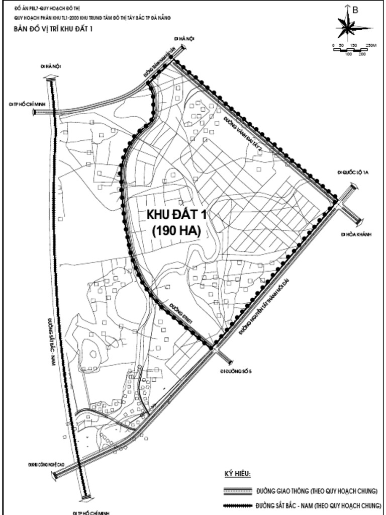 Vi Tri Khu Dat 1-2023-190ha-Model | PDF