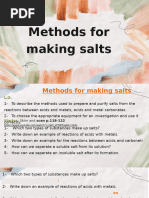 Making Salts | PDF | Acid | Hydroxide