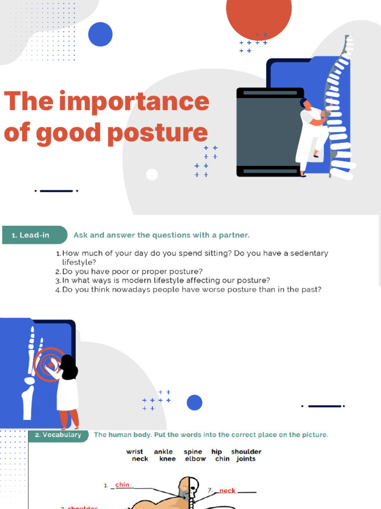 the importance of good posture | PDF