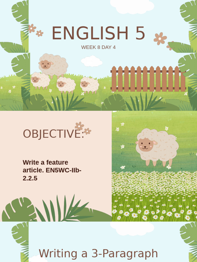 q4 English 5 Week 8 Day 4 | PDF