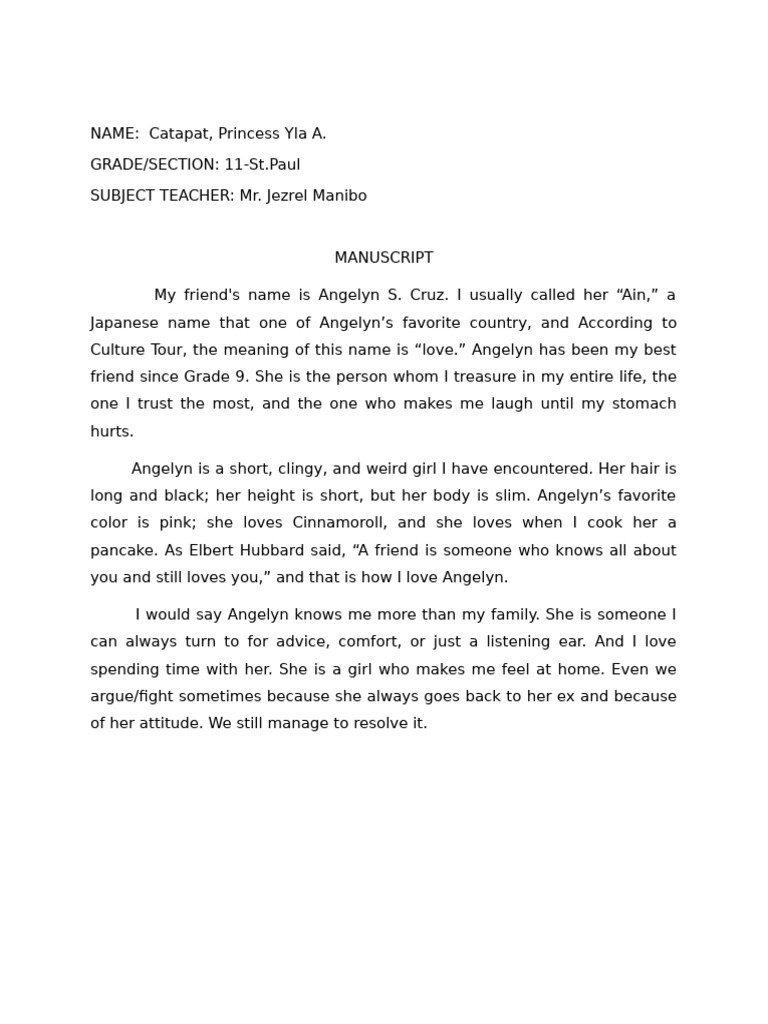 Manuscript | PDF