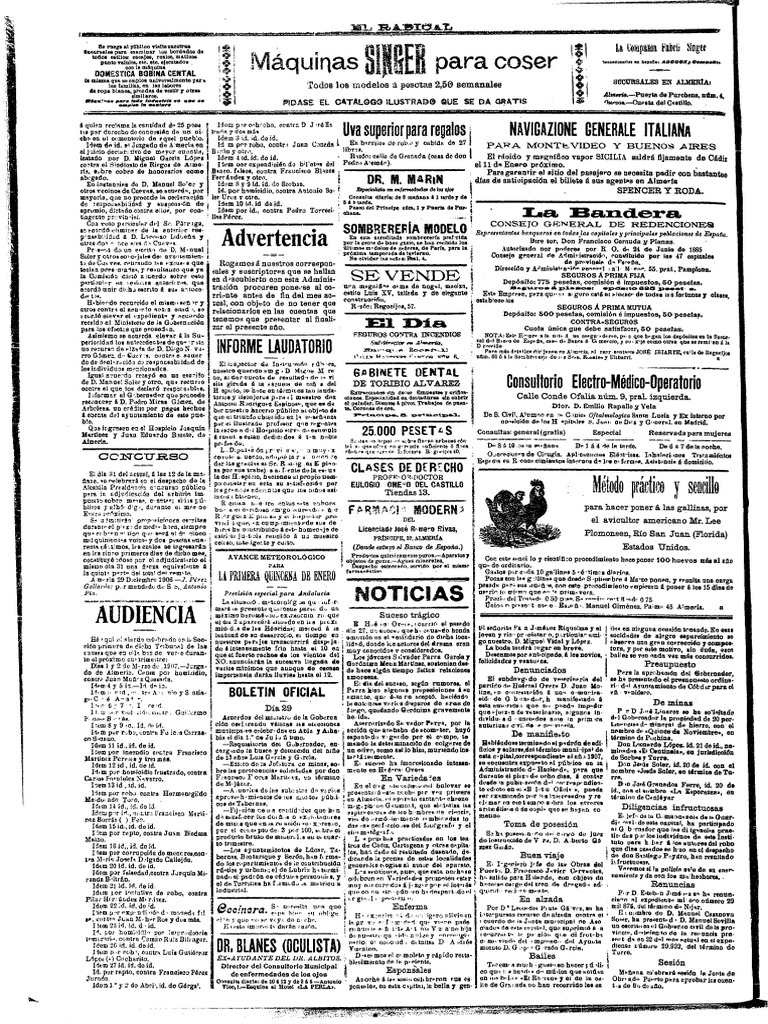 Diario Huercal Overa - 1912 | PDF