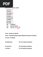 Contoh Karangan Rencana | PDF