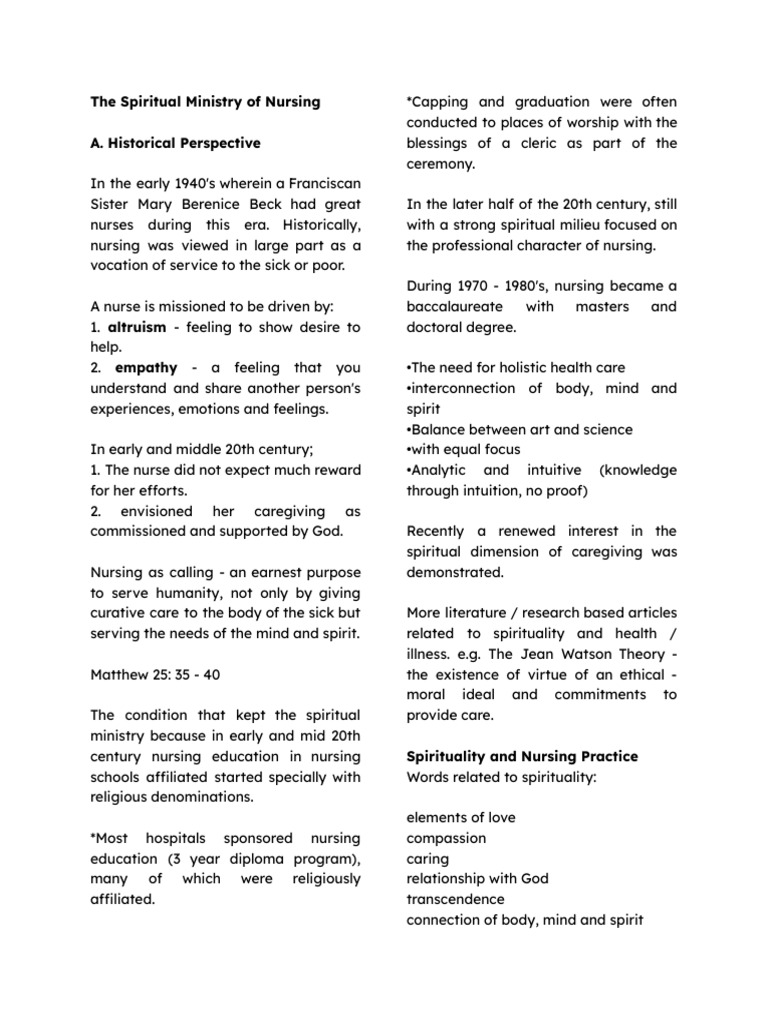 Religion | PDF | Spirituality | Nursing