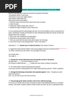 Plus One Model Exam Questionn Paper 2025 | PDF