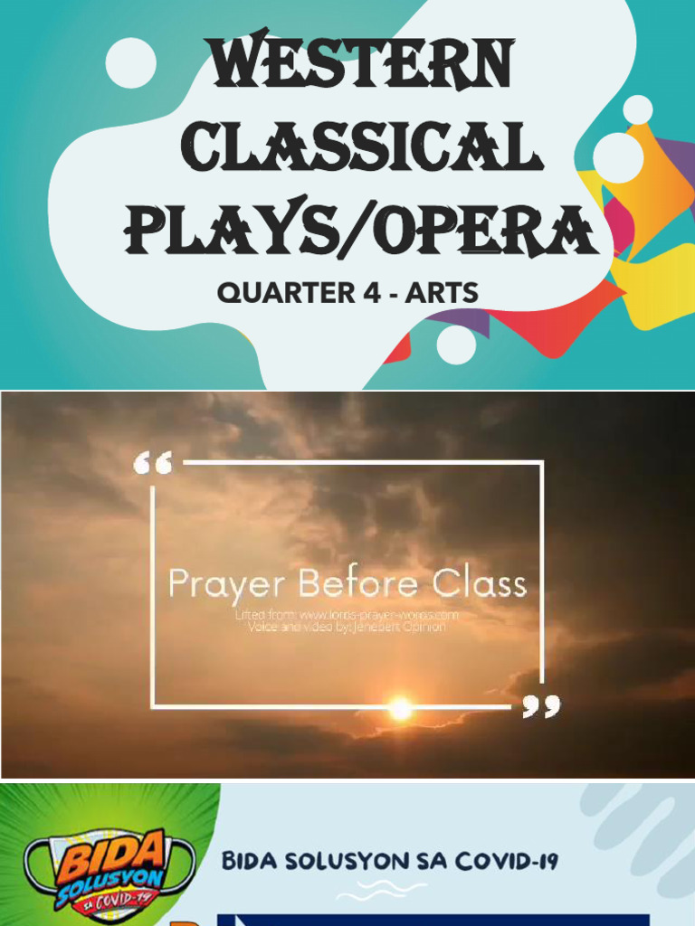 Q4 Arts1 Western Classical Plays | PDF | Theatre | Tragedy