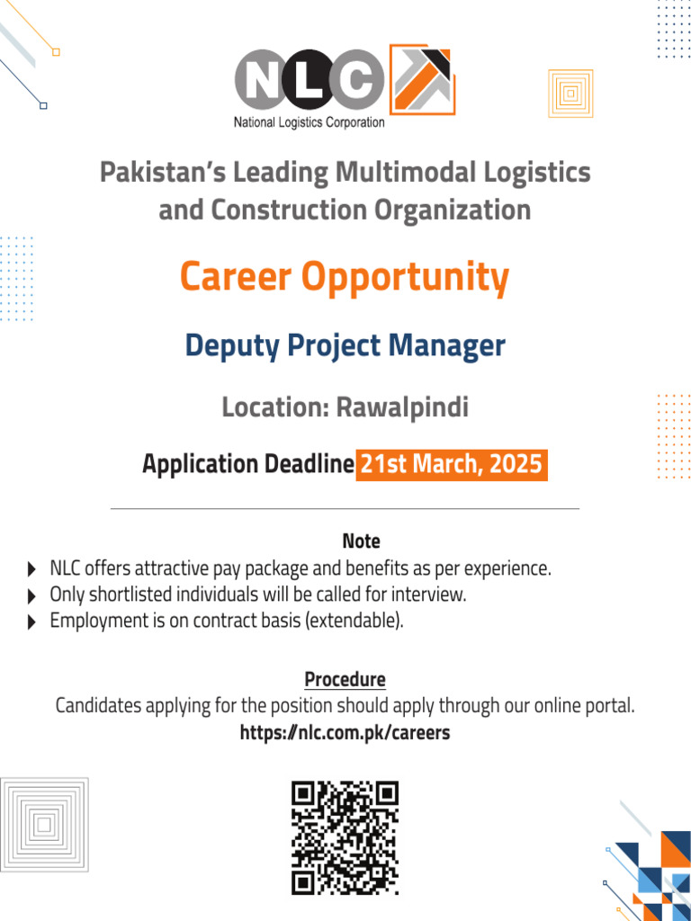 Job Ad - Deputy Project Manager | PDF