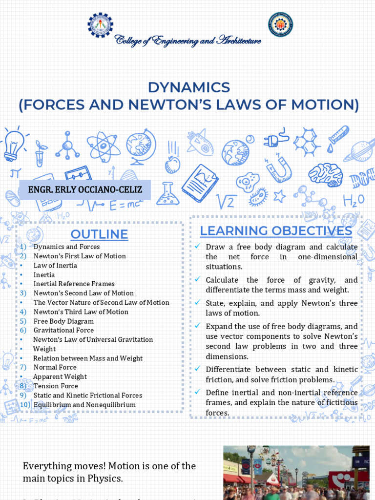 3.1.-Dynamics-Newtons-Law-of-Motion-Friction-and-Equilibrium | PDF | Force | Friction