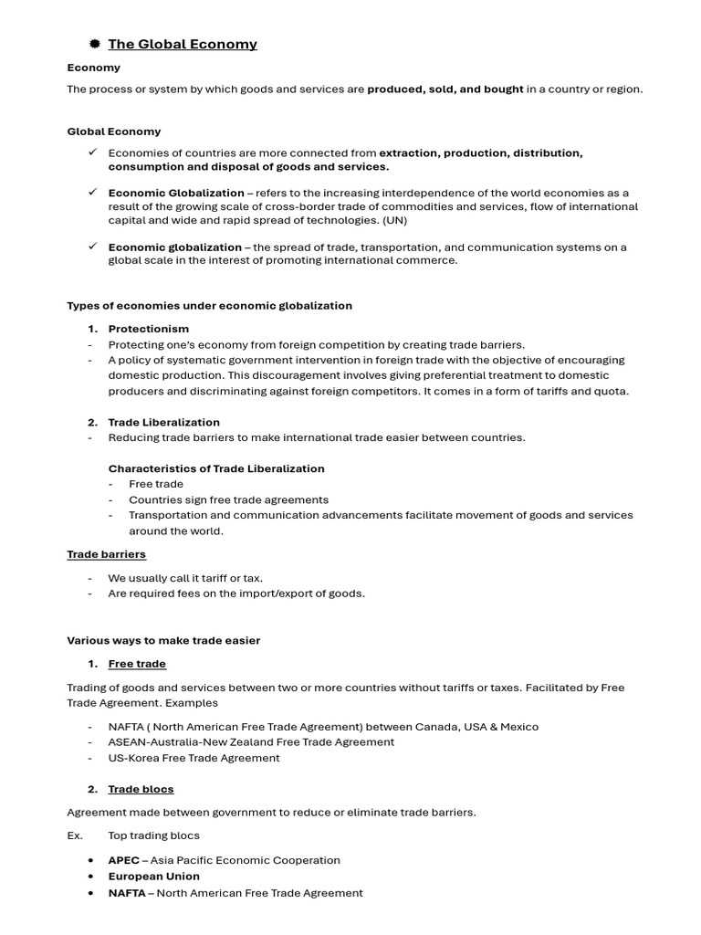 Global Economy Value Chains Competitions Outsourcing | PDF | Free Trade | Economic Globalization