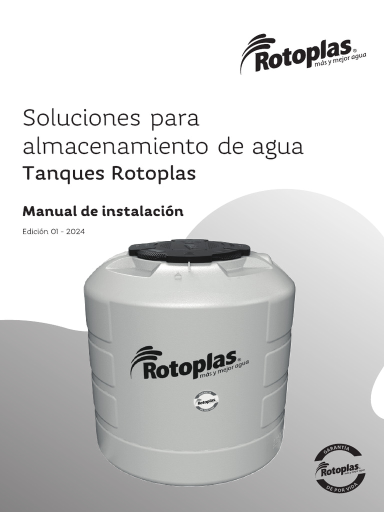 Manual Rotoplast 2500 Litros | PDF