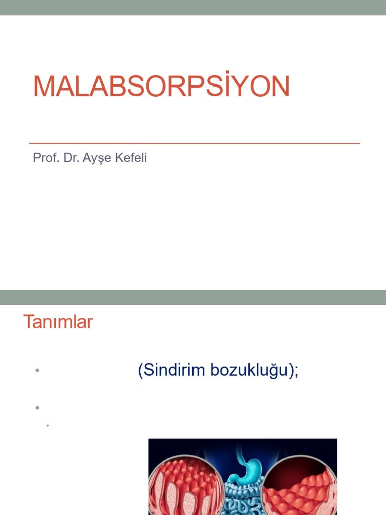 Malabsorpsiyon 2024 Dön 3 | PDF