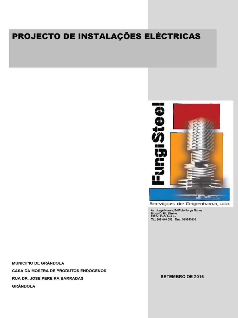 Projecto_Electricidade_Casa_Mostra_Produtos_End__genos | PDF