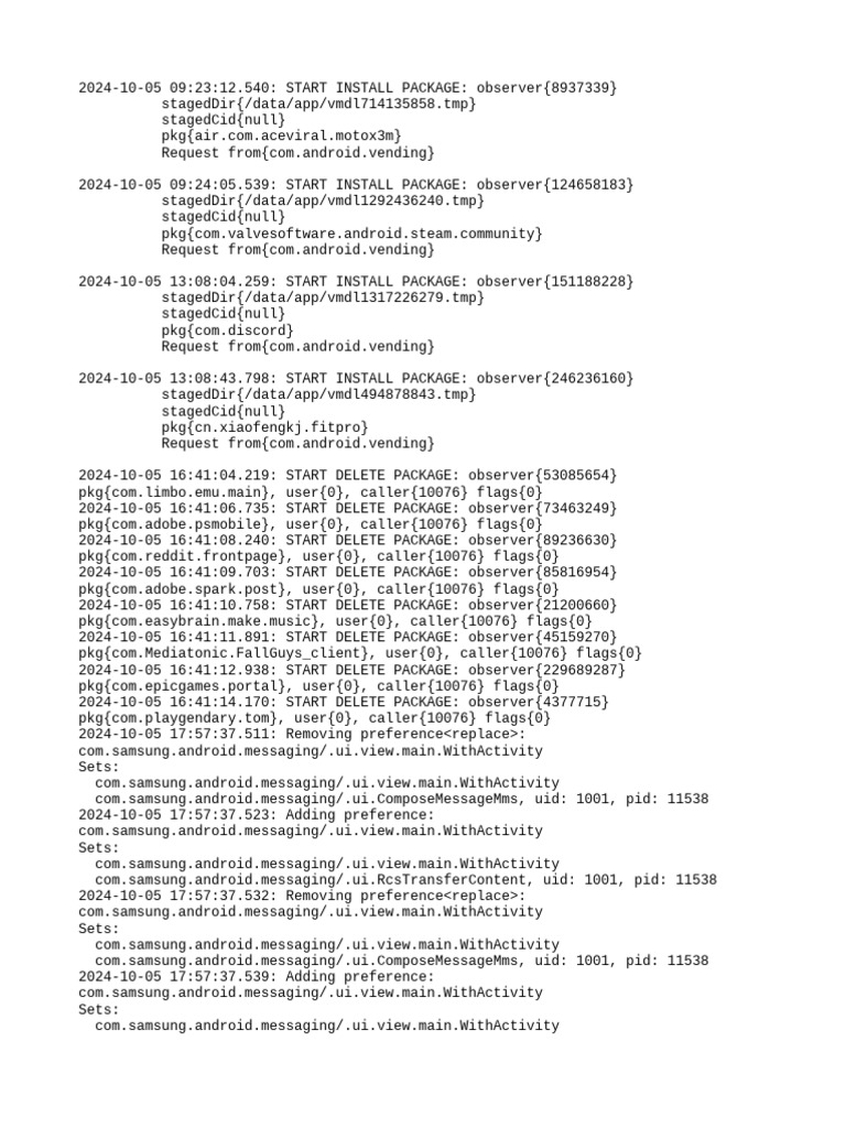 PM Debug Info | PDF | Software | System Software