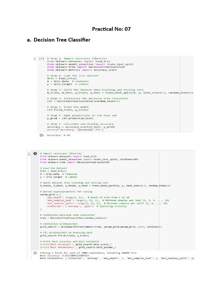 Practical No - 7 - AAM | PDF