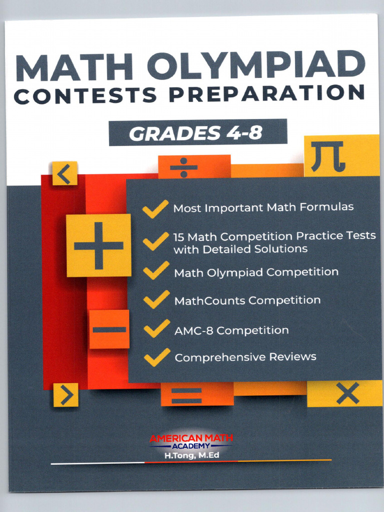 Alan - Math Olympiad Grade 4-8 | PDF