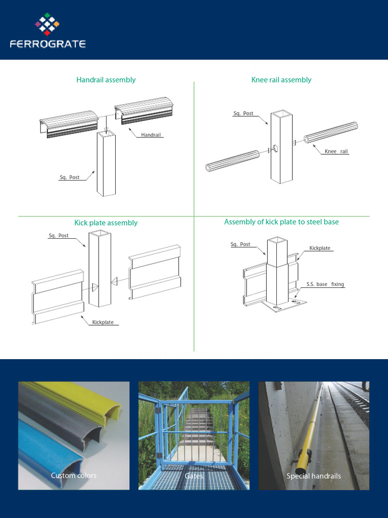 Handrail Grating Load Tables 04 | PDF