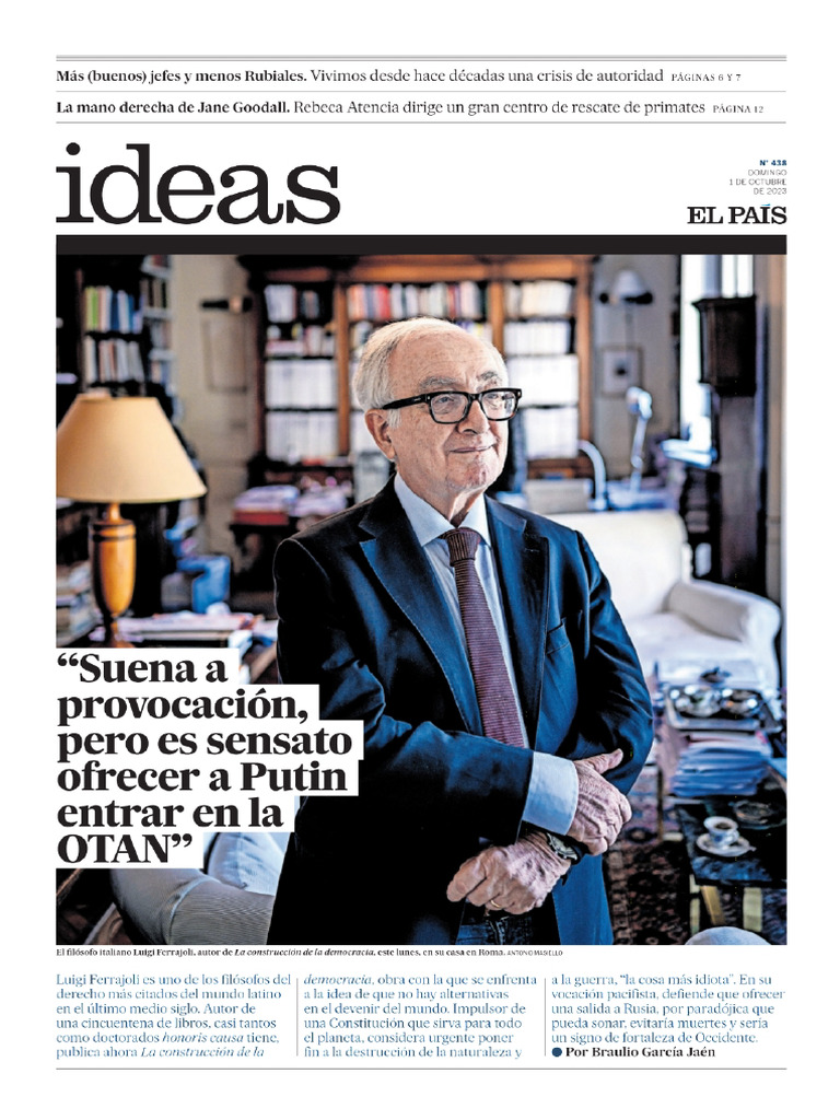Luigi Ferrajoli La Construccion de La Democracia | PDF