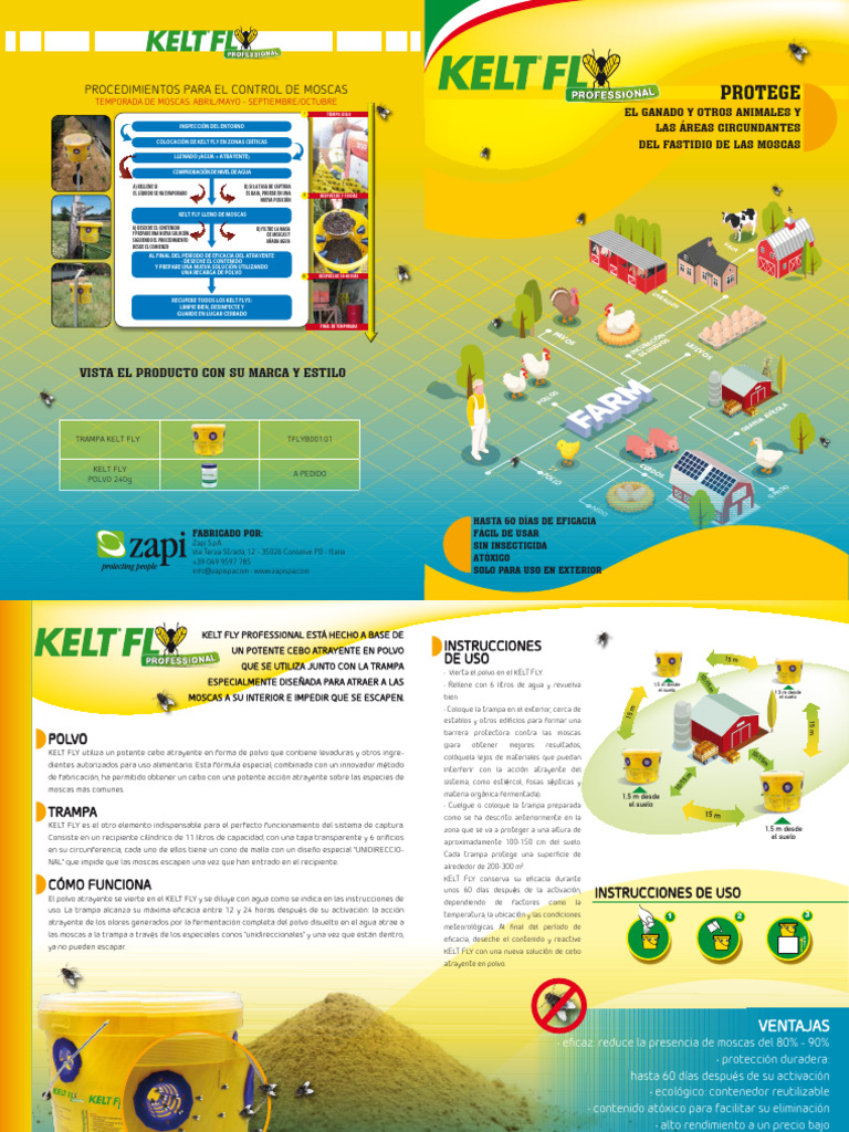 Ficha Técnica Kelt Fly | PDF