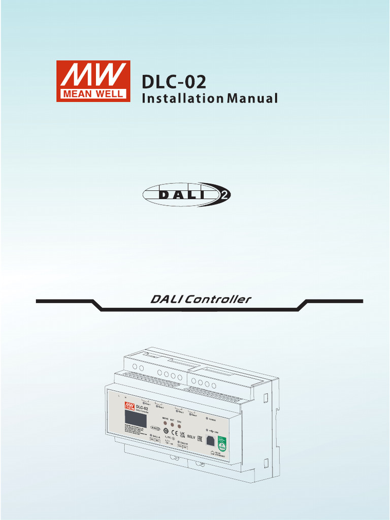 DALI-2 Controller DLC-02 User Guide | PDF | Transmission Control ...