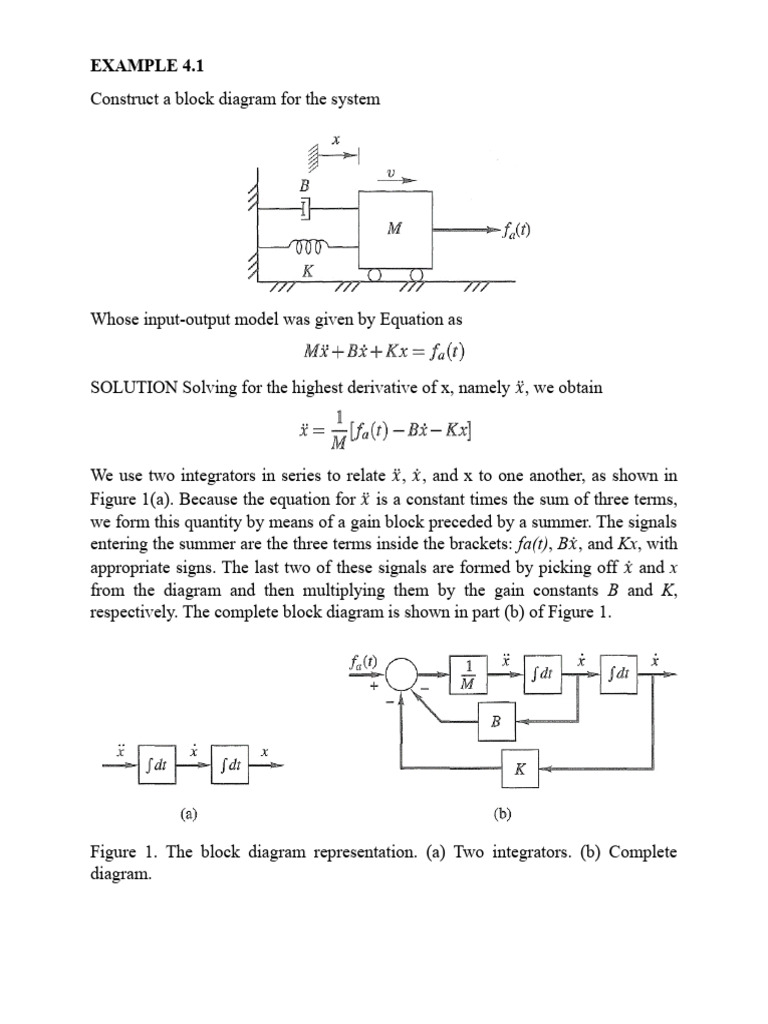Simulink - Matlab - Example 4-1 | PDF