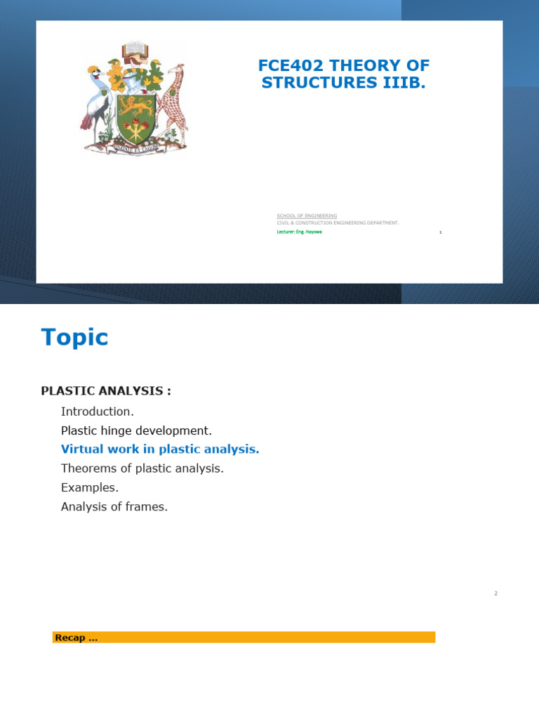 Virtual Work in Plastic Analysis | PDF | Bending | Plasticity (Physics)